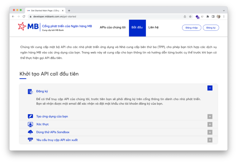 API MBBank | Robot tài chính Casso
